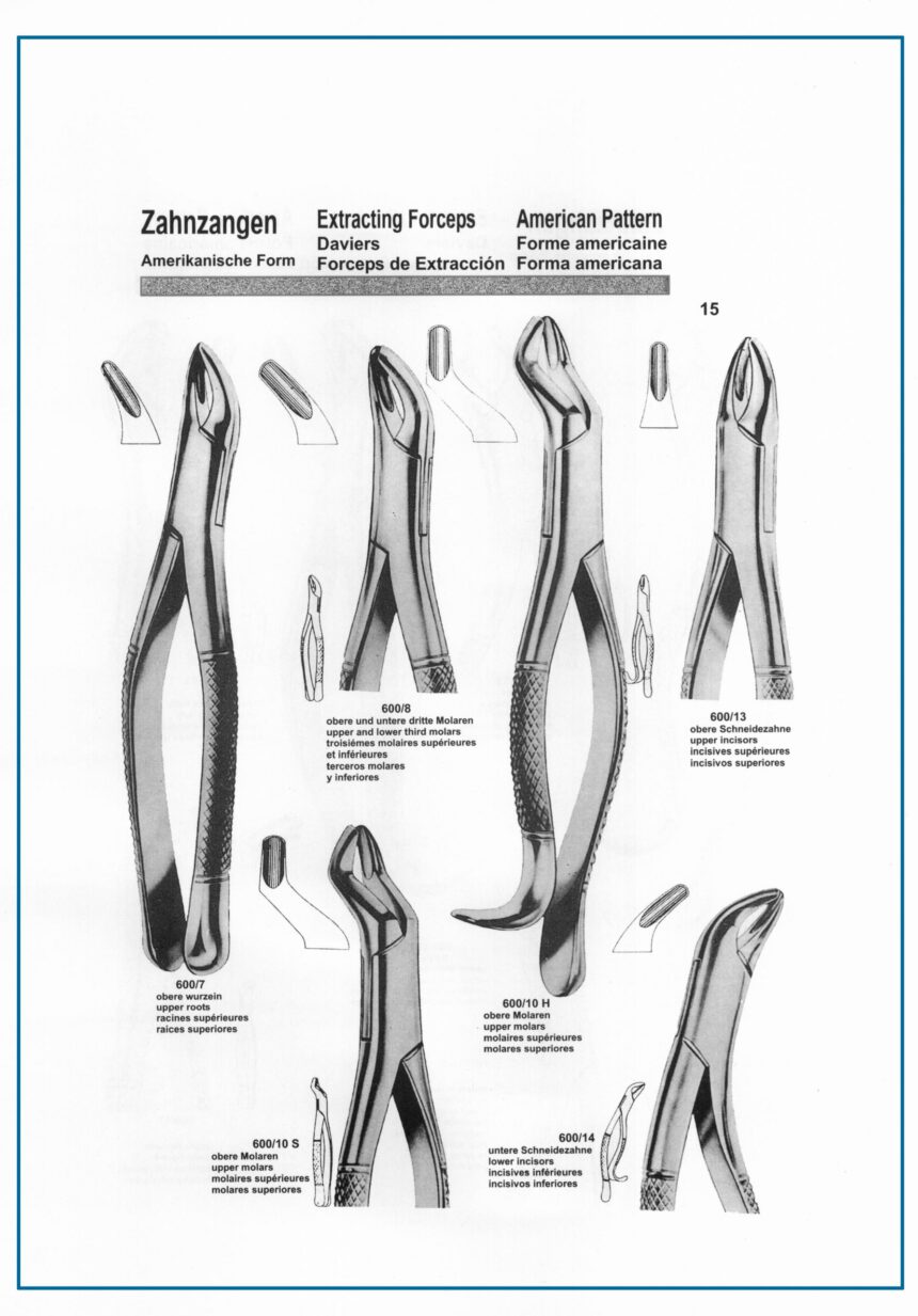 Dental Extracting Forceps American Pattern | Hamsan Surgical ...