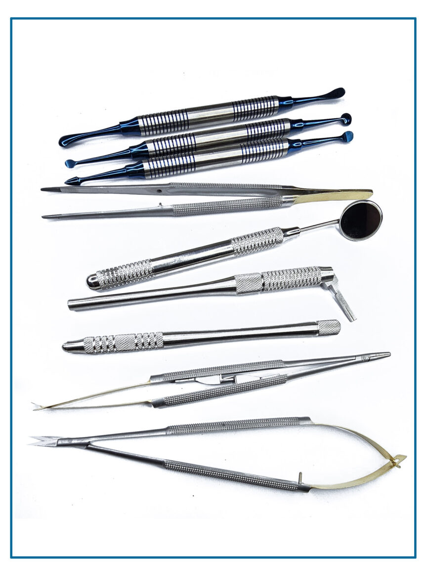 Blepharoplasty Instrument Set | Hamsan Surgical | Manufacturer & Supplier